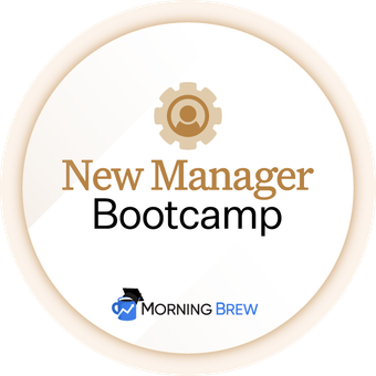 New Manager Bootcamp - Credly