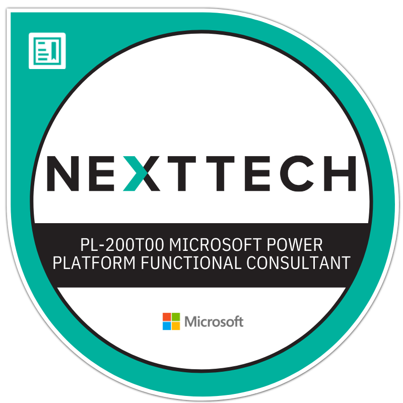 PL-200T00 MICROSOFT POWER PLATFORM FUNCTIONAL CONSULTANT - Credly