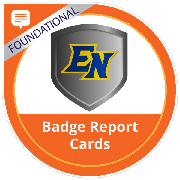 Badge Report Cards - Credly