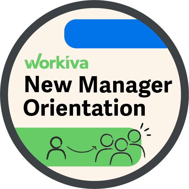 New Manager Orientation - Credly