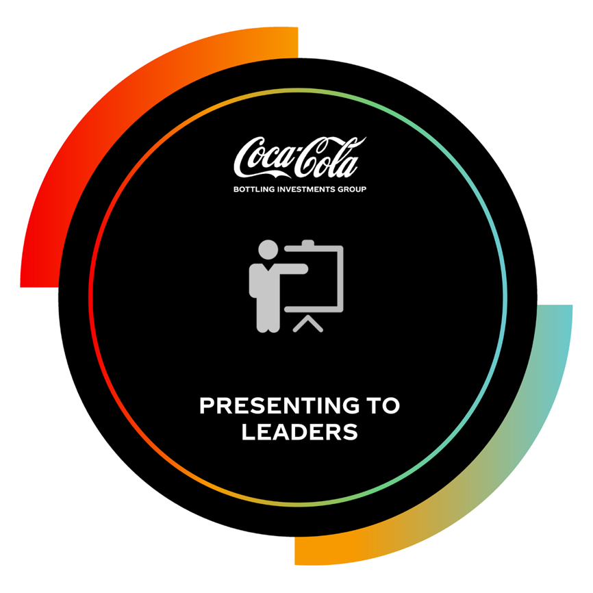 PRESENTING TO LEADERS - Credly