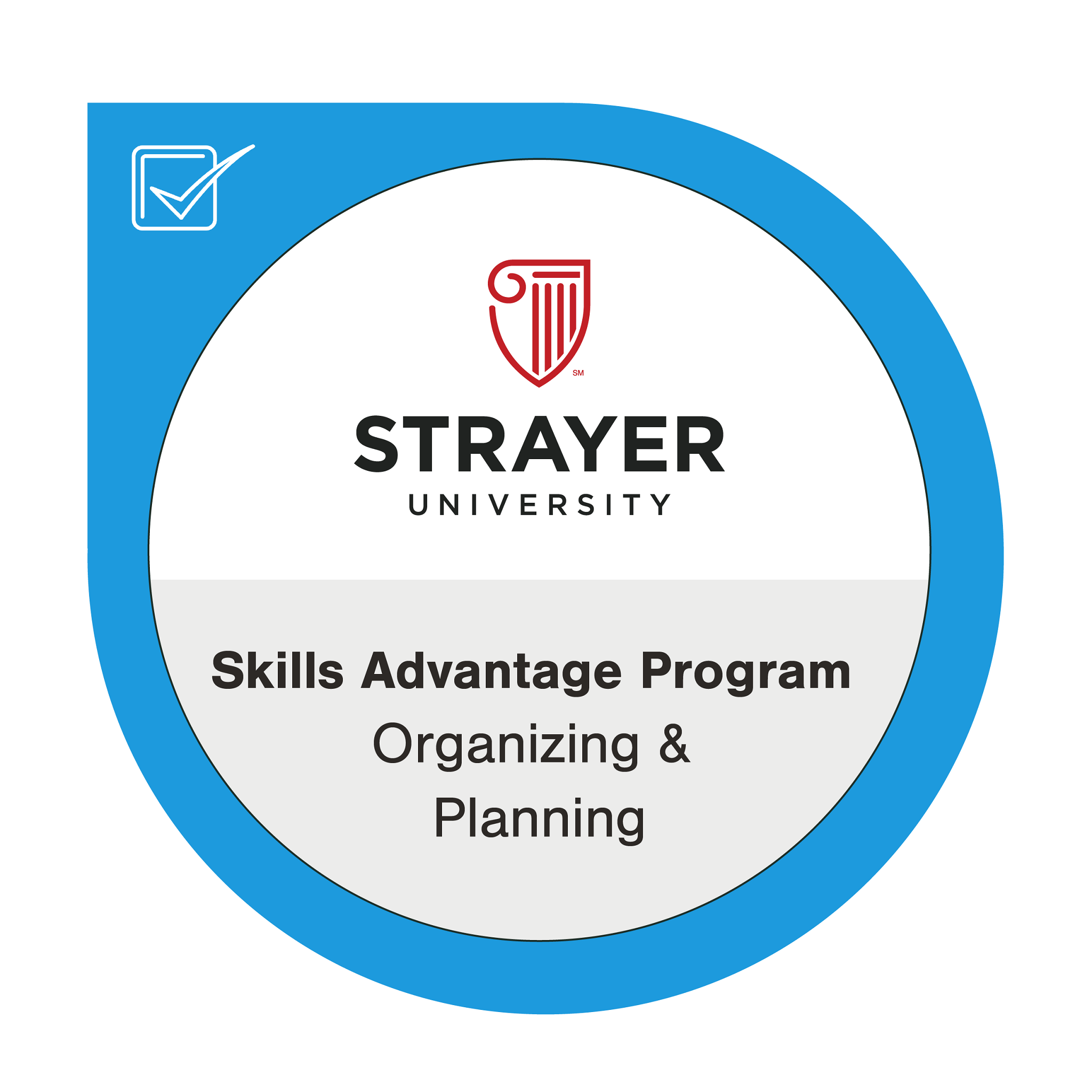 Organizing & Planning - Credly