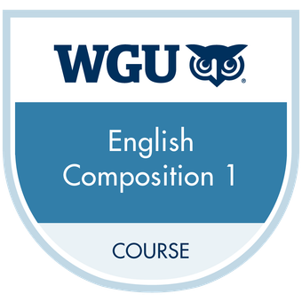 English Composition I (ENG101)(v.1) - Credly