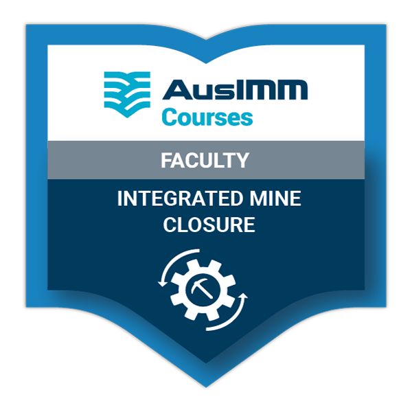 Professional Certificate in Integrated Mine Closure FACULTY - Credly