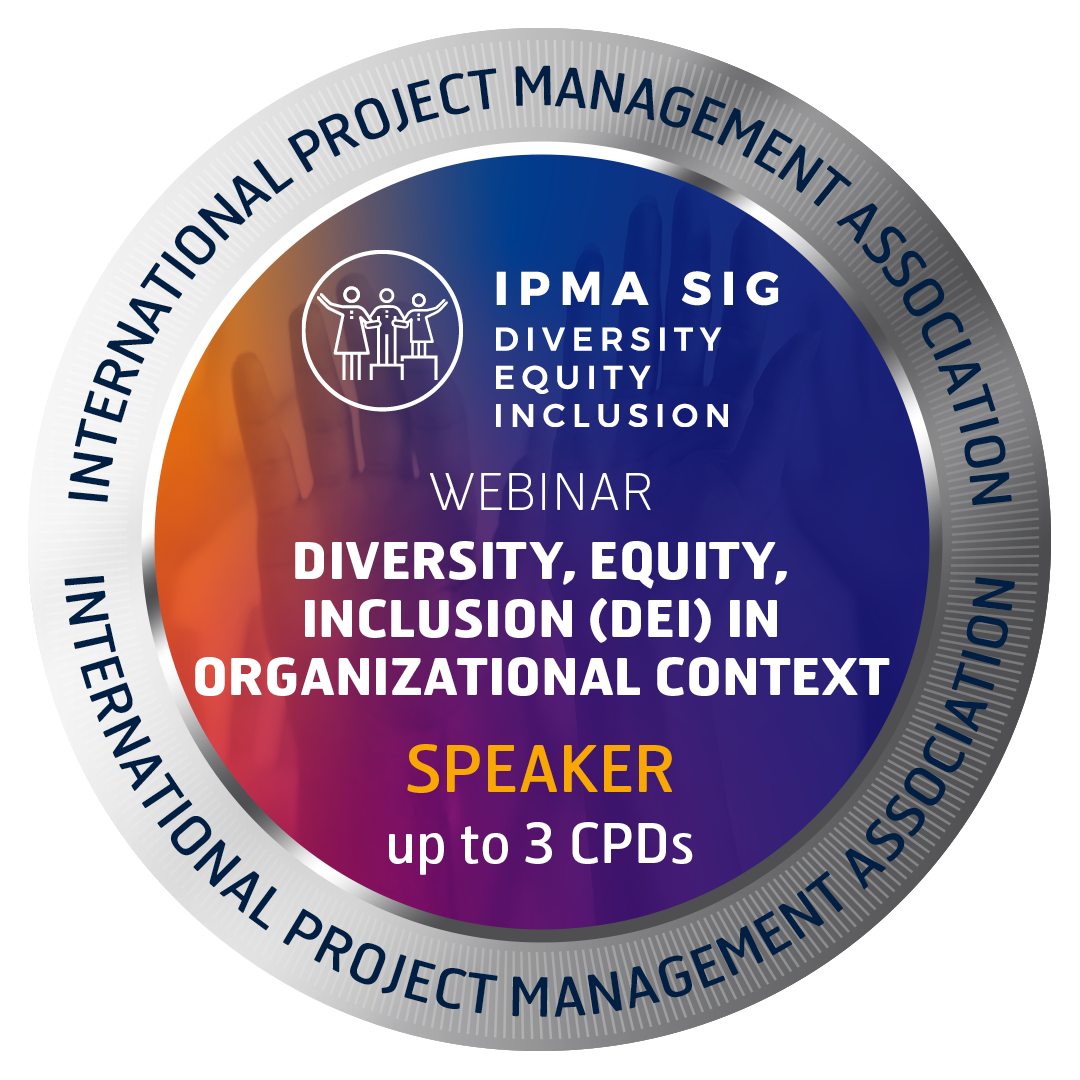 SIG DEI webinar - Diversity, Equity, Inclusion (DEI) in organizational ...