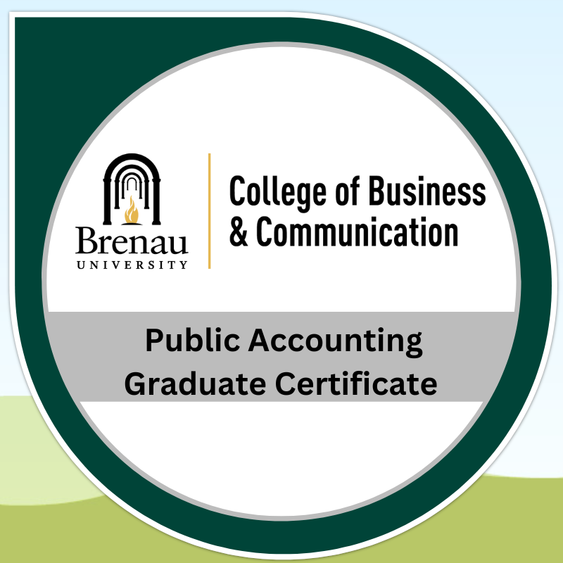 Public Accounting Graduate Certificate - Credly