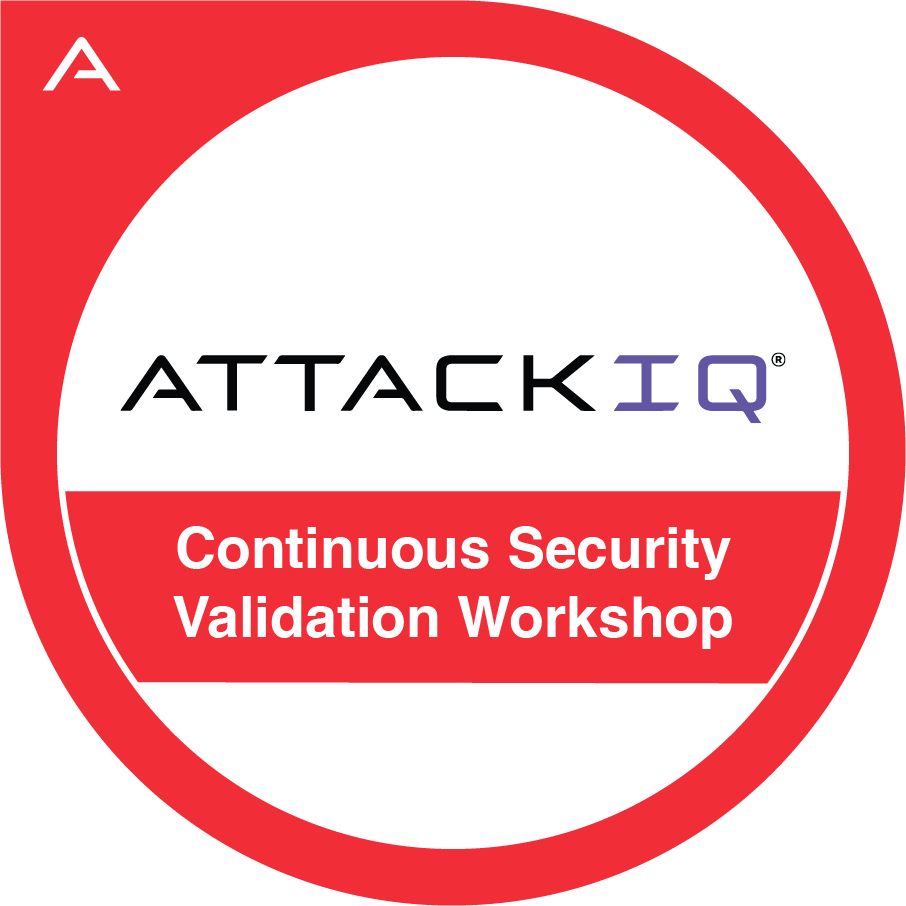 Continuous Security Validation Workshop - Credly