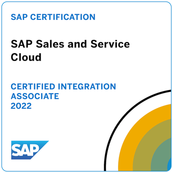 SAP Certified Integration Associate - SAP Sales and Service Cloud - Credly