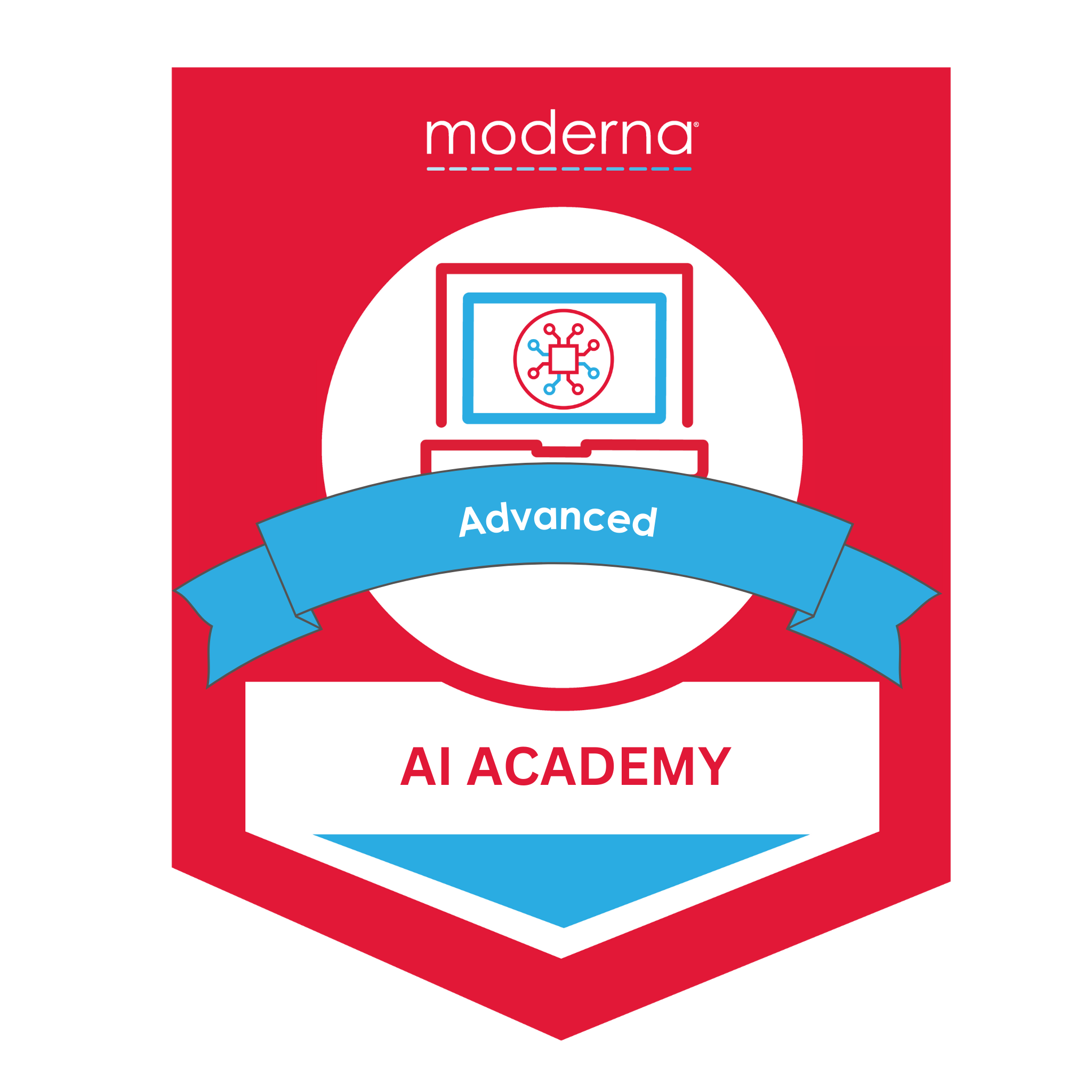 Moderna AI Academy - Advanced - Credly