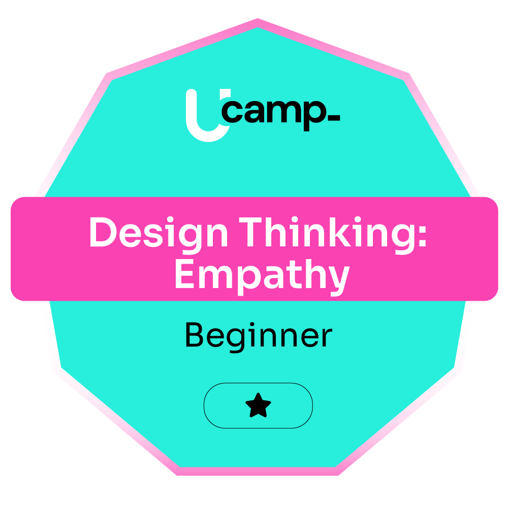 Design Thinking: Empathy - Credly