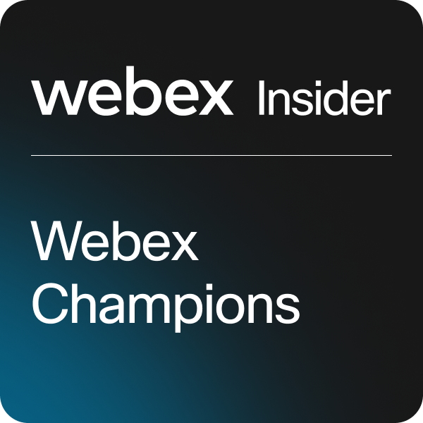 Webex Insider Webex Champions - Credly