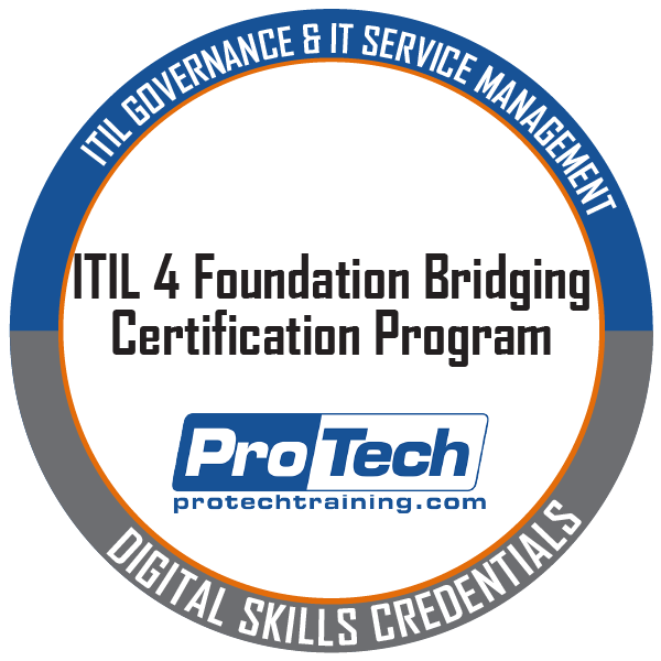 ITIL 4 Foundation Bridging Certification Program - Credly
