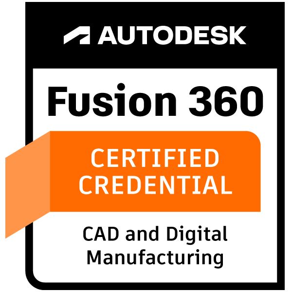 Autodesk Certified Credential in CAD and Digital Manufacturing - Credly