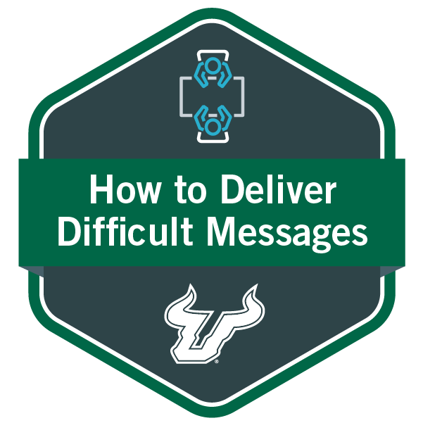 How to Deliver Difficult Messages | Stack-A-Bull - Credly