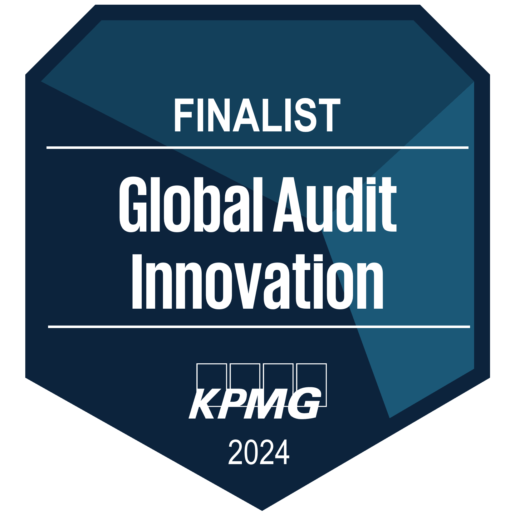 KPMG Global Audit innovation awards - Finalist 2024 - Credly