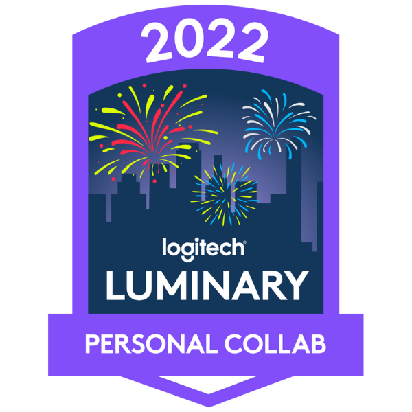 Logitech Luminary: Personal Collab Specialist 2022 - Credly