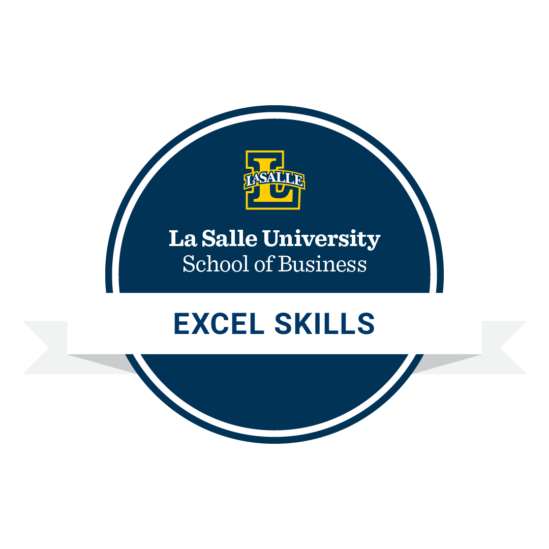 Excel Skills - Credly