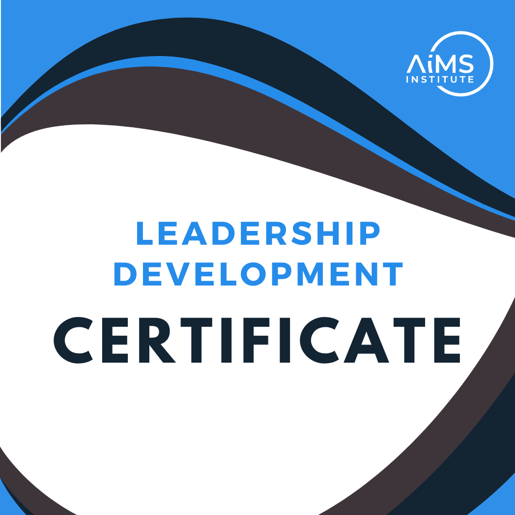 AiMS Leadership Development Certificate - Credly