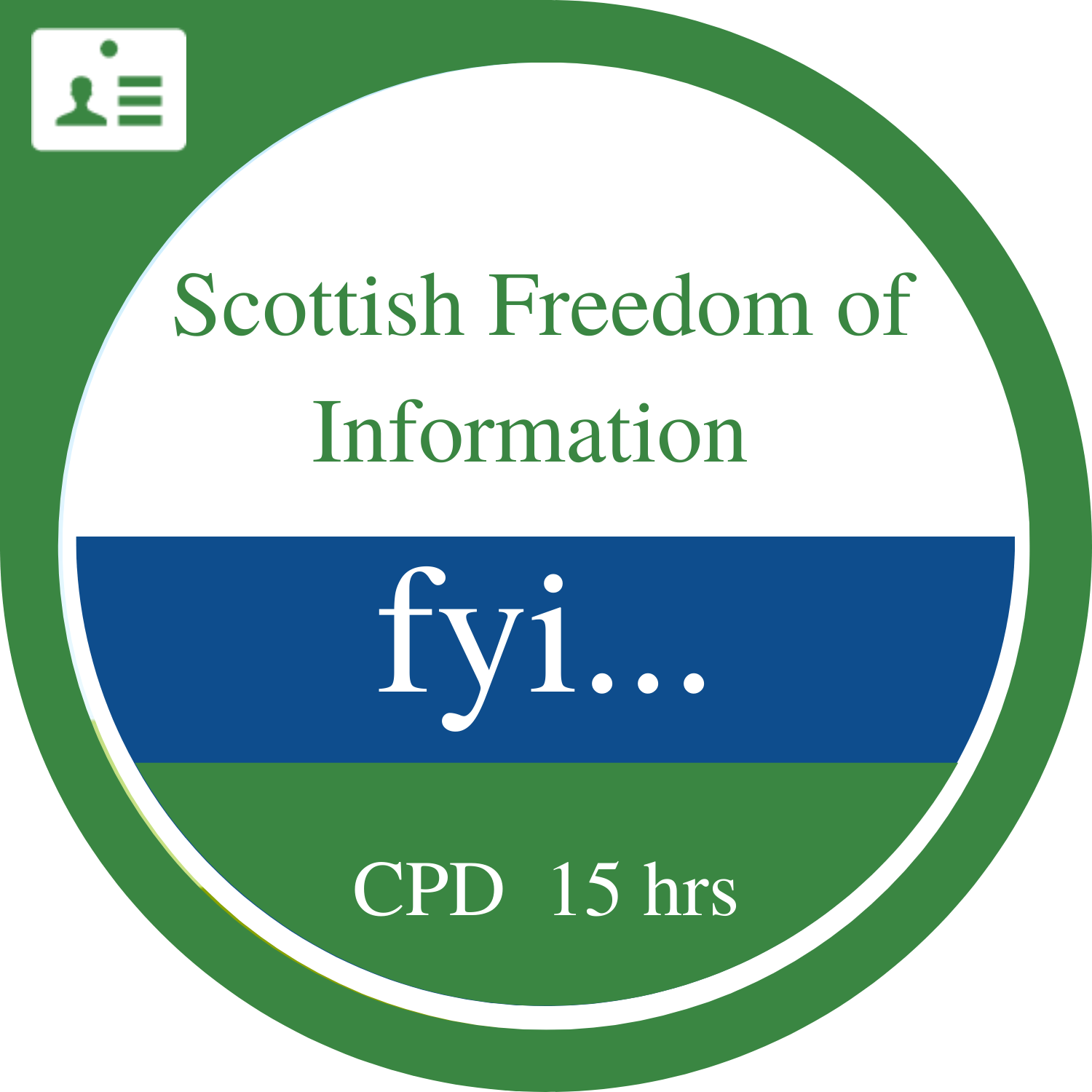Scottish Freedom of Information - Credly