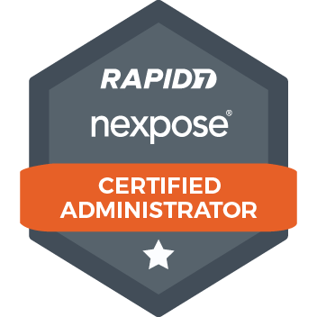 Nexpose Certified Administrator - Credly