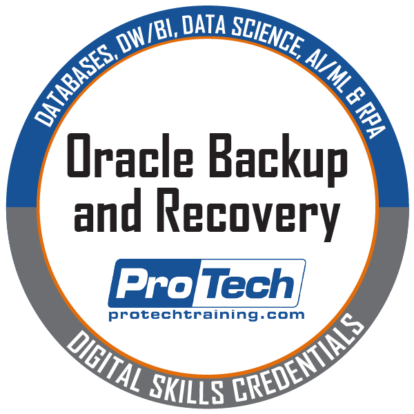 Oracle Backup and Recovery - Credly