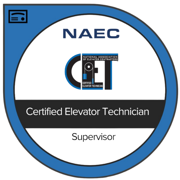 Certified Elevator Technician (CET™) - Supervisor - Credly