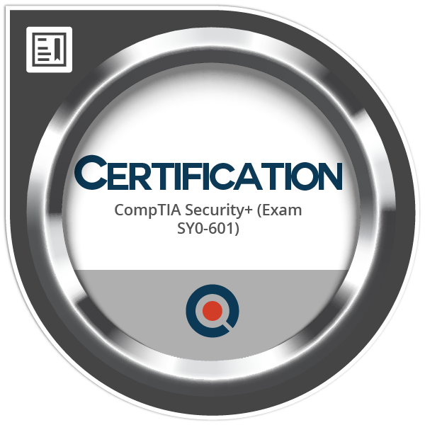CompTIA Security+ (Exam SY0-601) - Credly