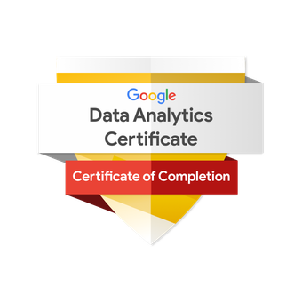 Google Data Analytics Certificate - Credly