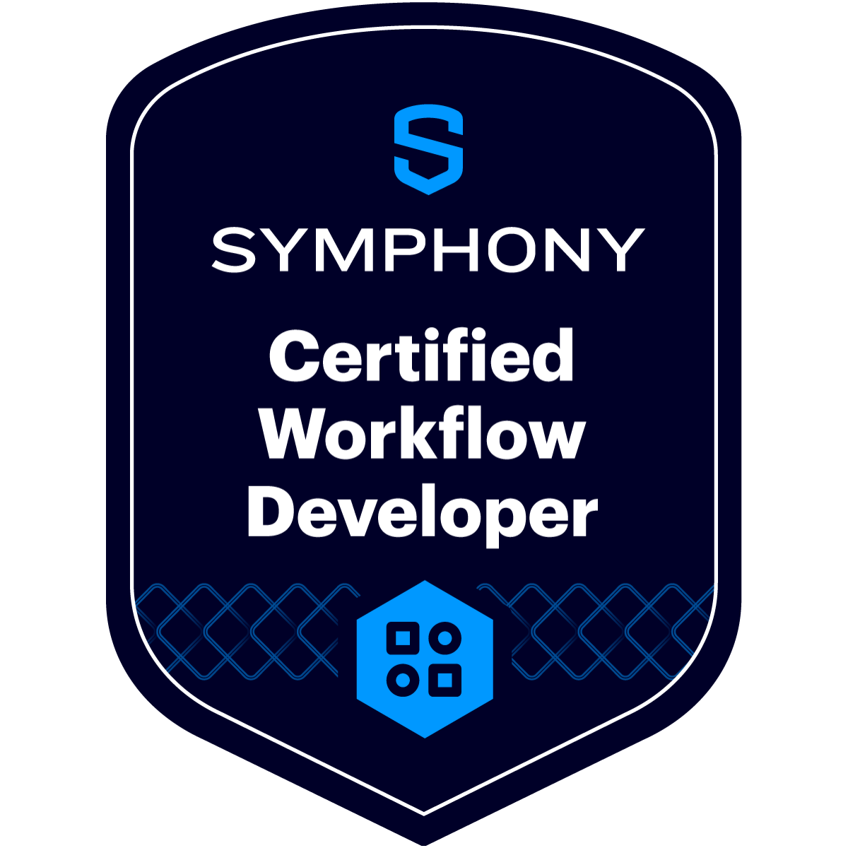 Symphony Certified Workflow Developer - Credly