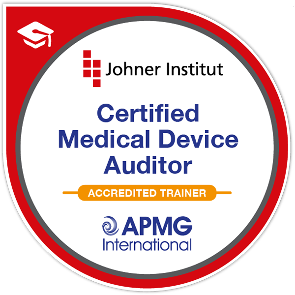 APMG Accredited Trainer - Certified Medical Device Auditor - Credly