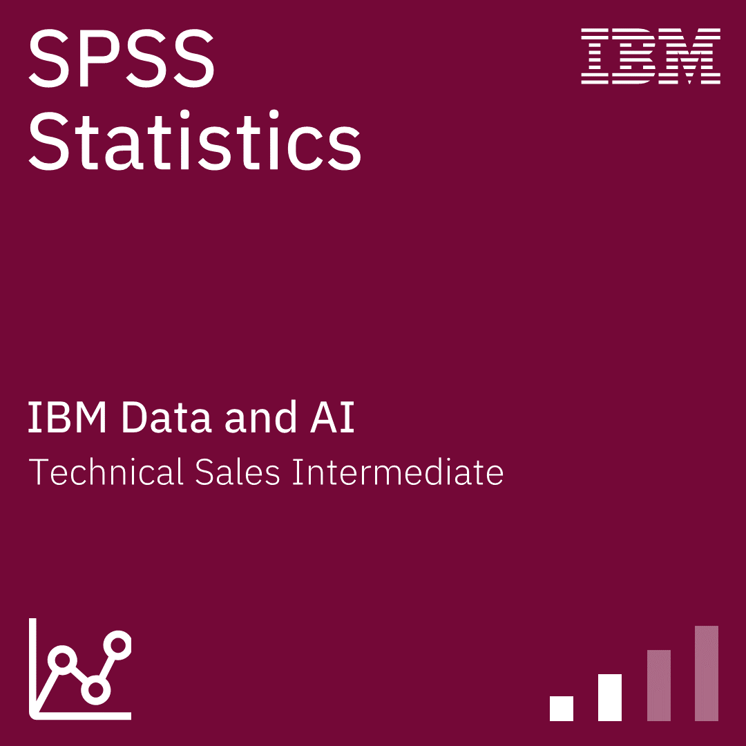SPSS Statistics Technical Sales Intermediate - Credly