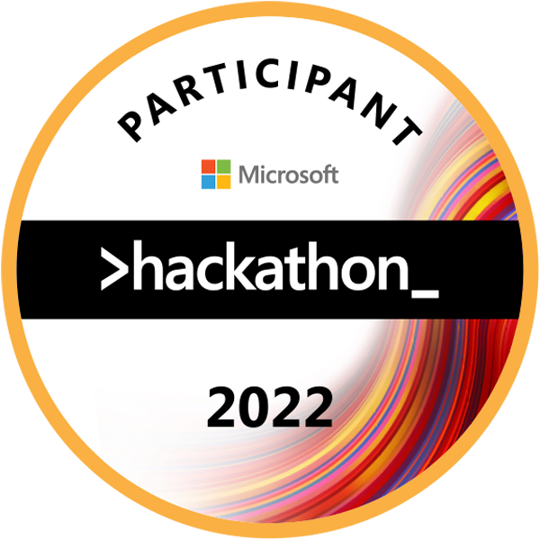 Microsoft Global Hackathon 2022 - Credly