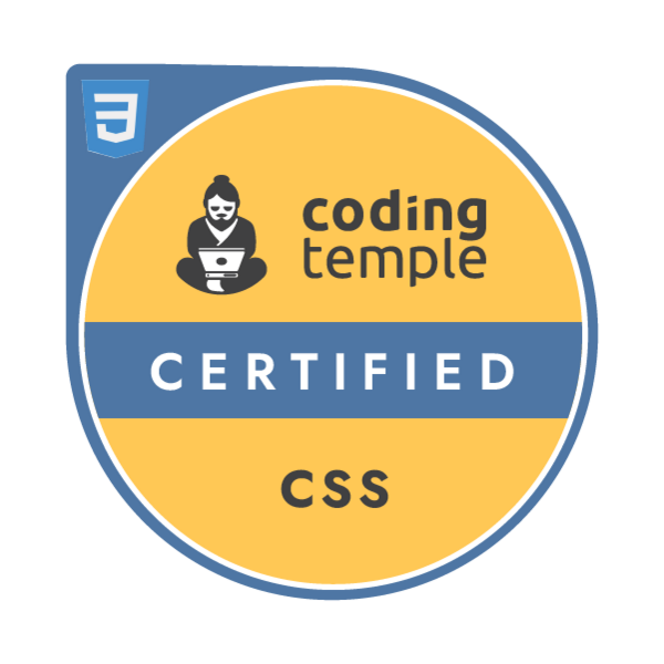 CSS Certified - Credly
