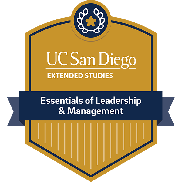Essentials of Leadership & Management Program - Credly