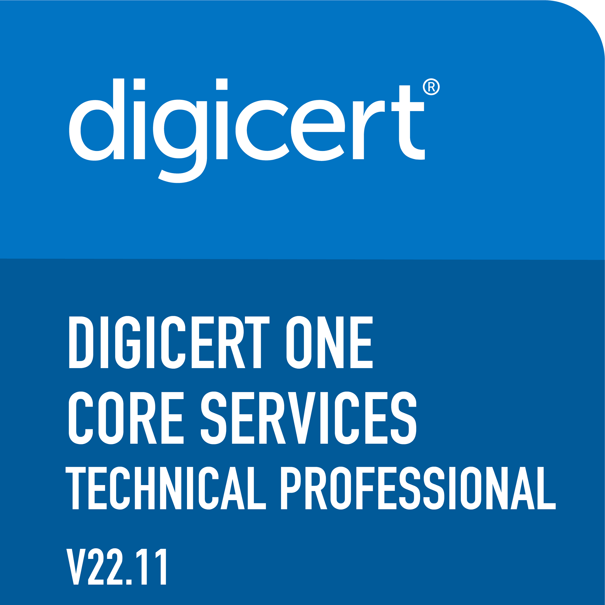 DigiCert ONE Technical Professional V22.11 - Credly