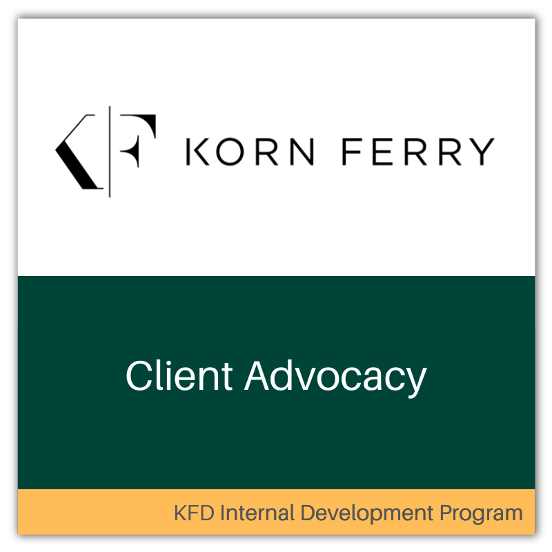 Client Advocacy - KFD Internal Development - Credly