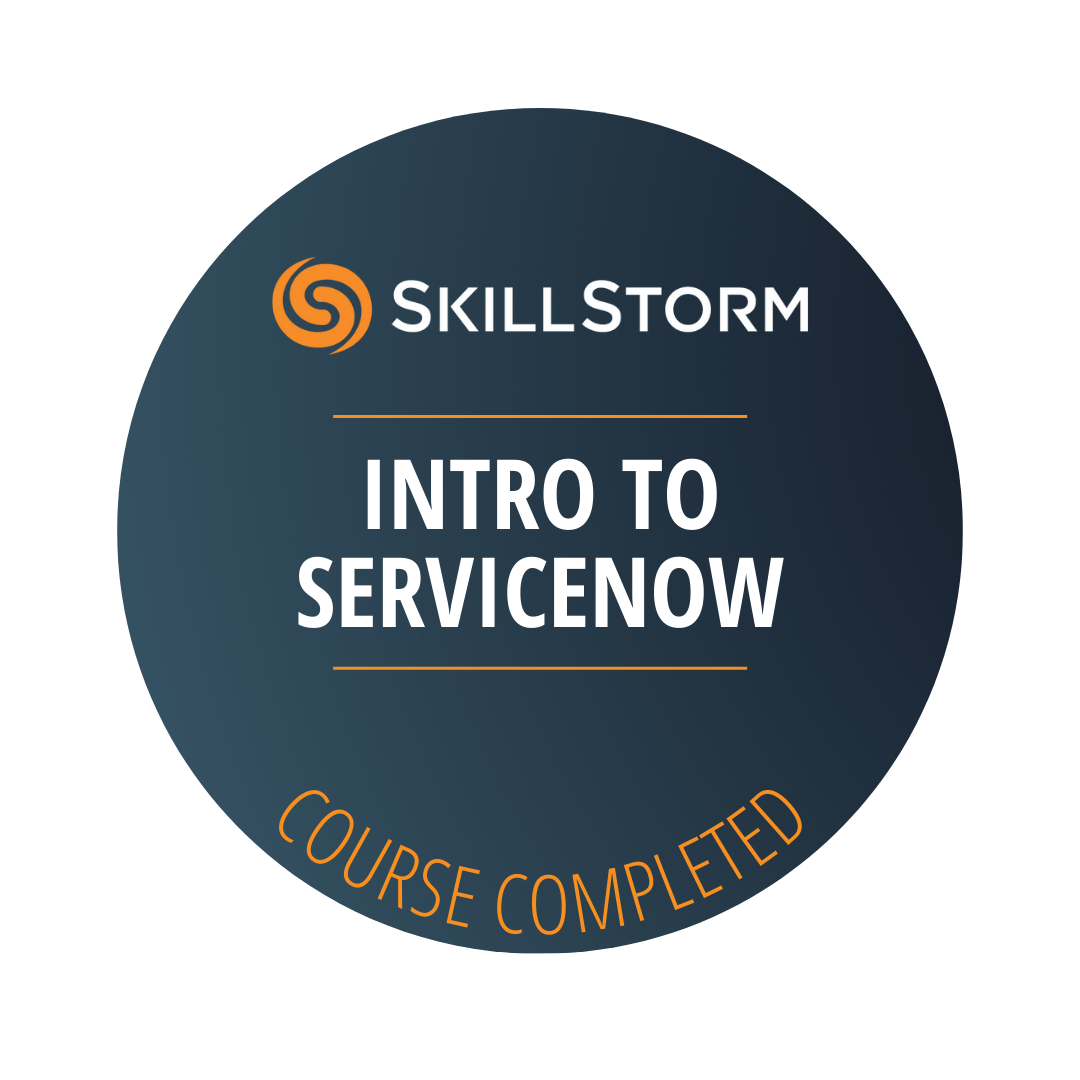 Introduction to ServiceNow - Credly