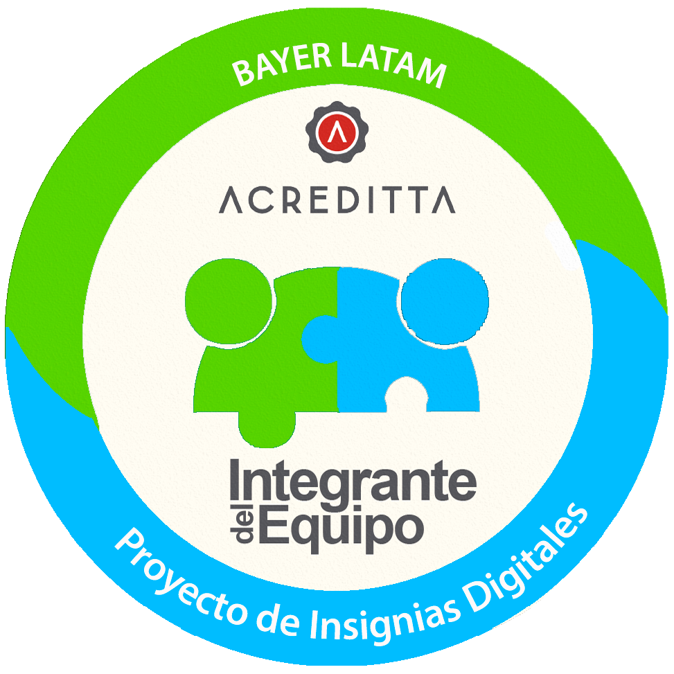 Bayer LATAM Digital Badges Project Team Member - Credly