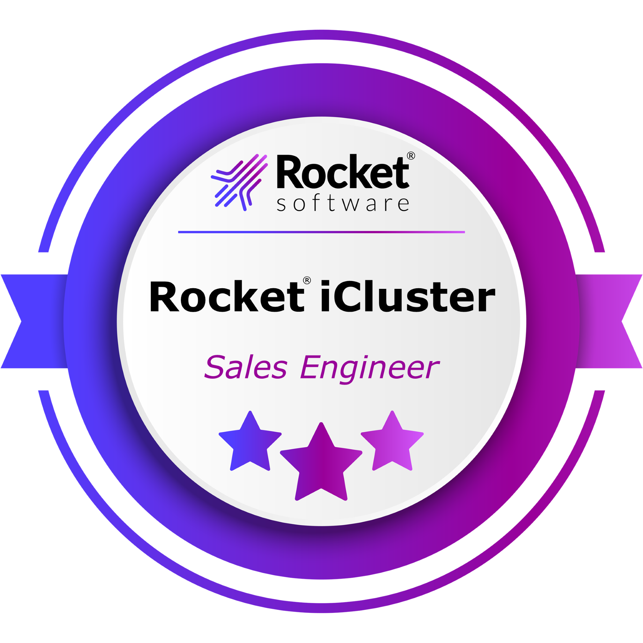 Rocket® iCluster Sales Engineer - Credly