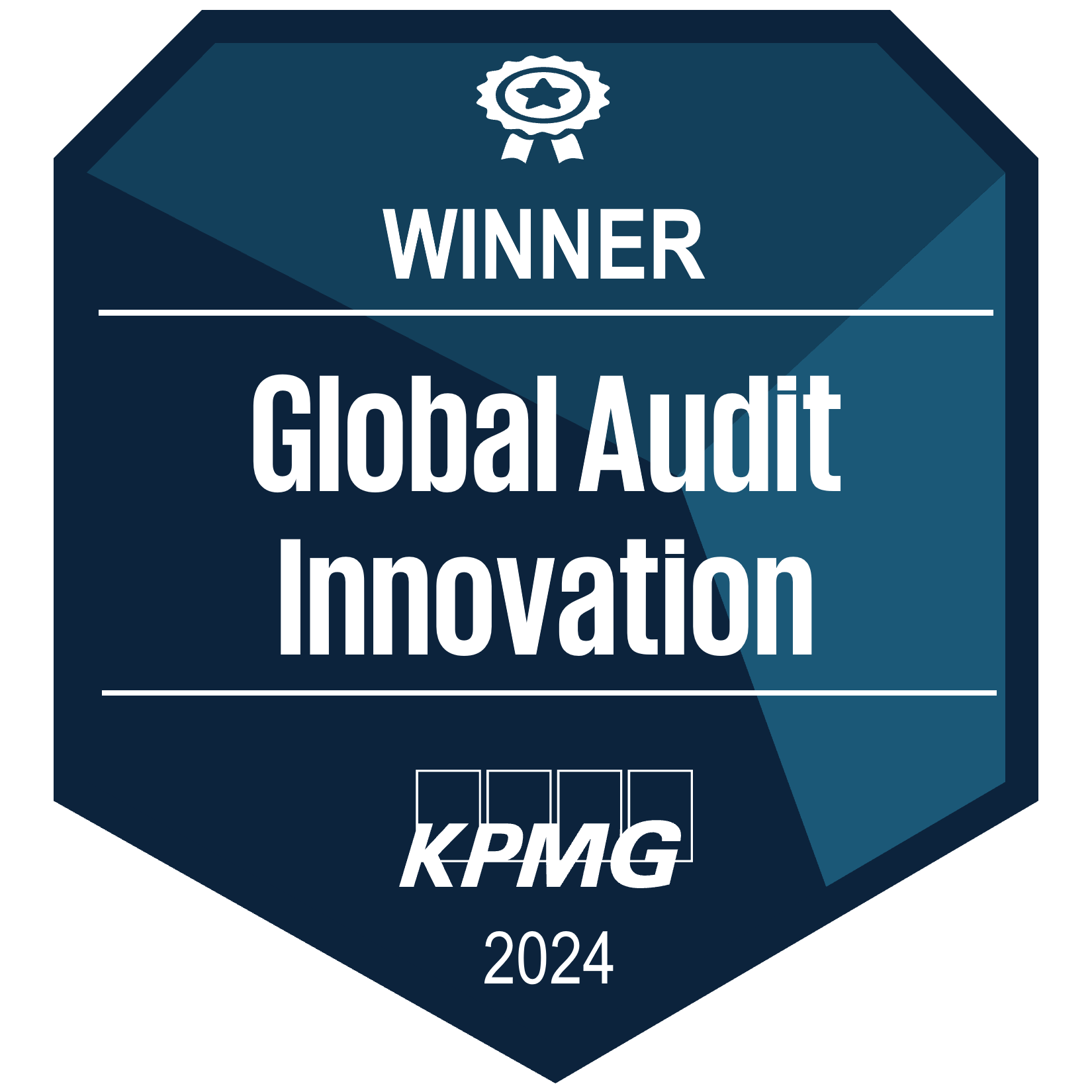KPMG Global Audit innovation awards - Winner 2024 - Credly