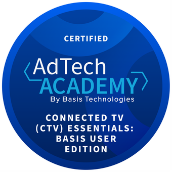 Connected TV (CTV) Essentials: Basis User Edition - Credly