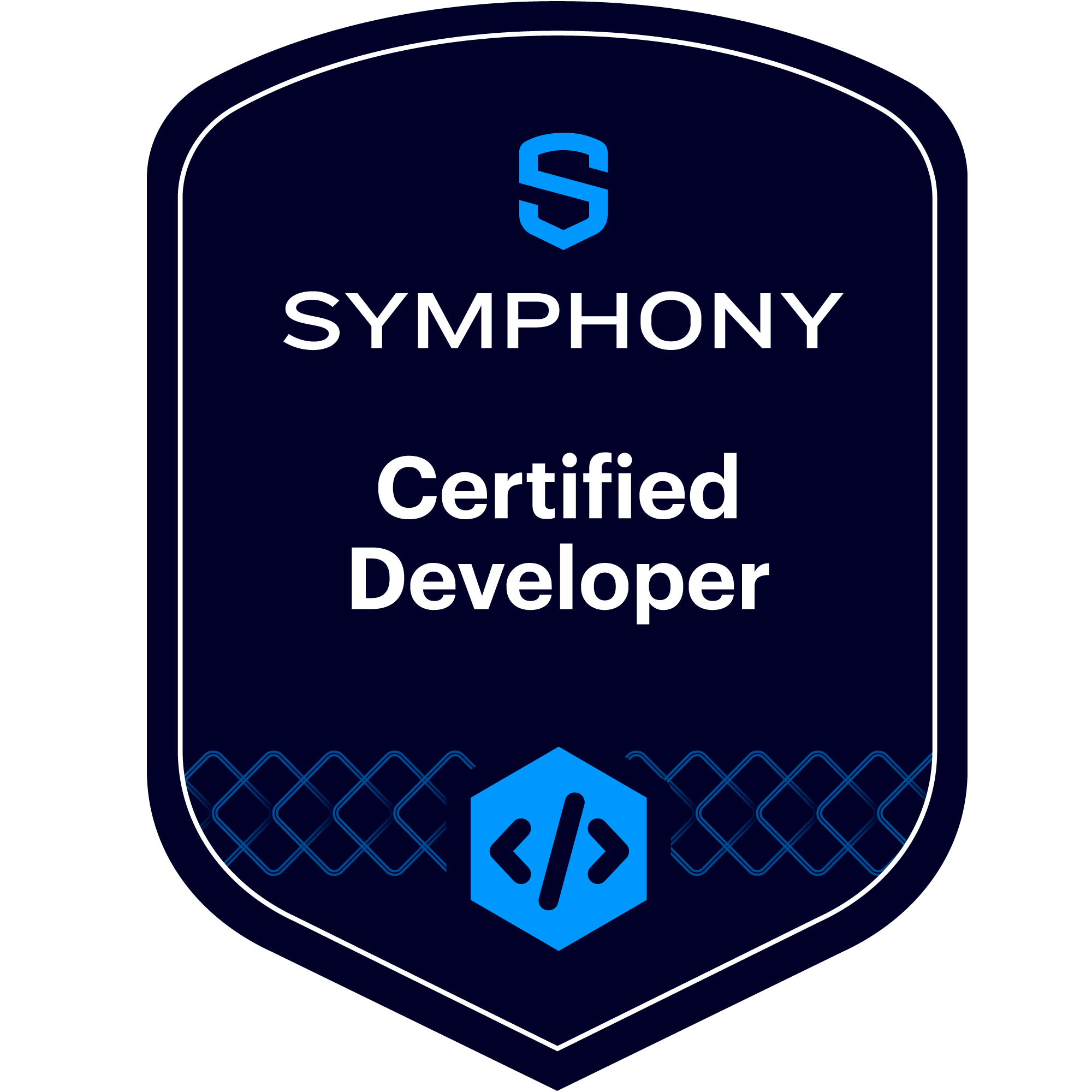 Symphony Certified Developer - Credly