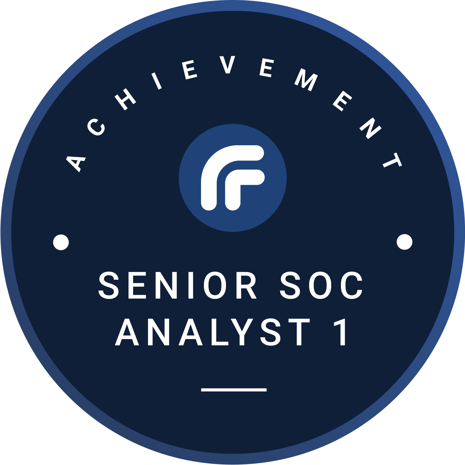 Senior SOC Analyst 1 - Credly