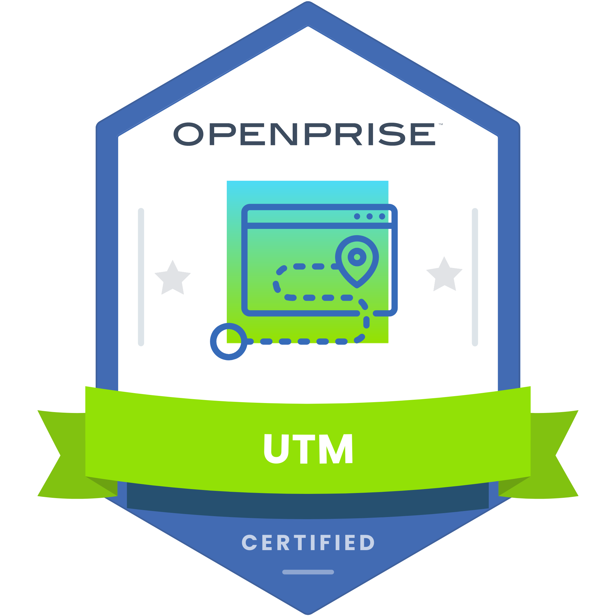 Openprise UTM Certified - Credly