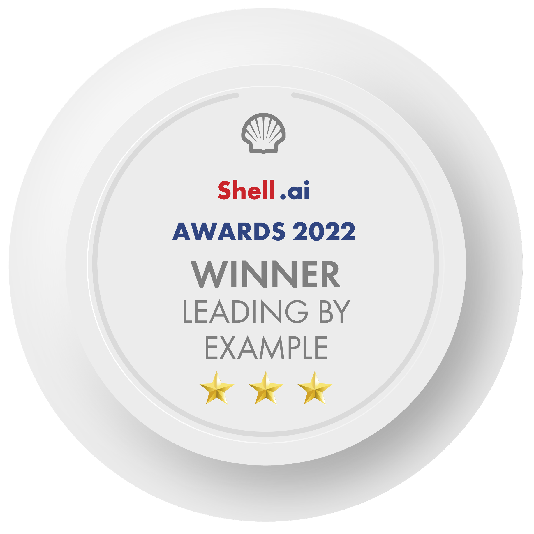 Shell.ai Awards 2022|Leading by Example Category - Winner - Credly