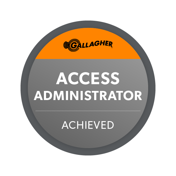 Gallagher Security Access Administrator - Credly