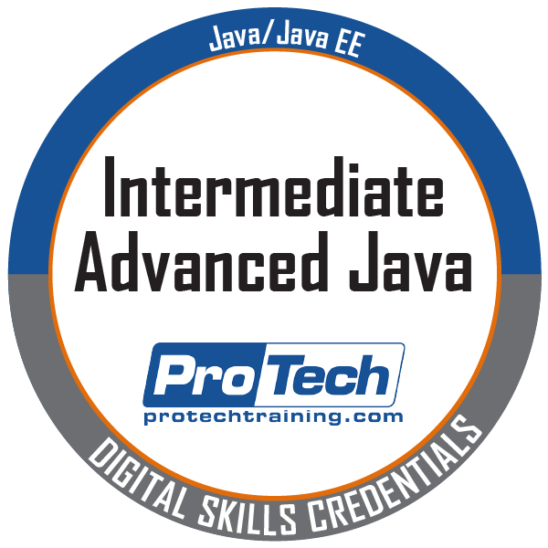 Intermediate/Advanced Java - Credly
