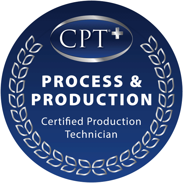 Manufacturing Processes & Production CPT+ Certificate - Credly