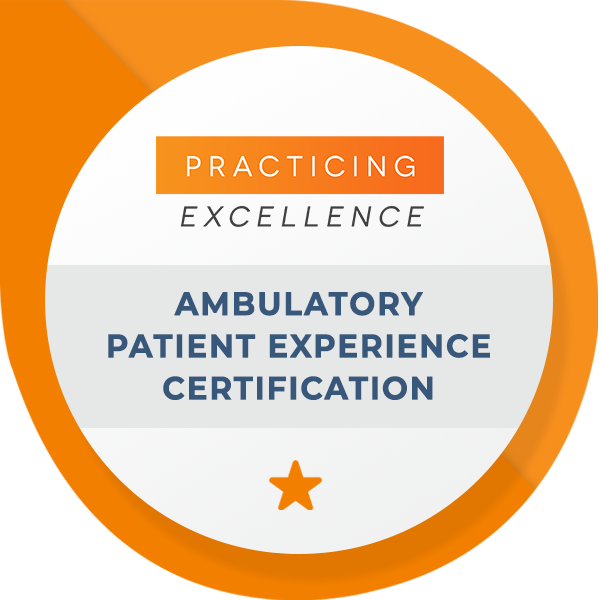 Ambulatory Patient Experience Certification - Credly