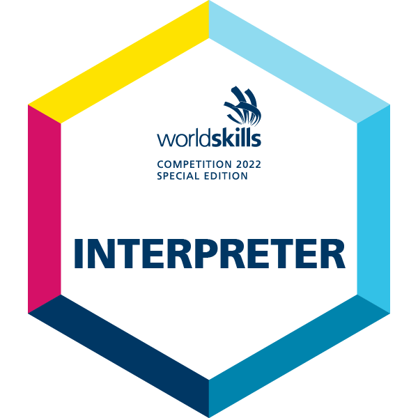 WorldSkills Competition 2022 Special Edition - Interpreter - Credly